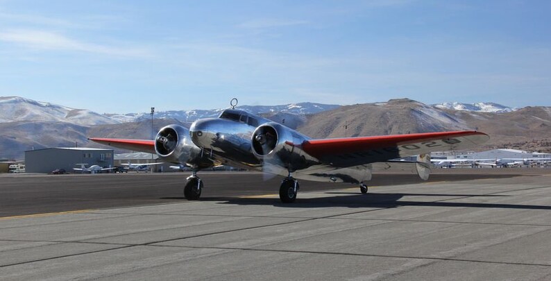 Lockheed Model 10 Electra Blueprint - Etsy