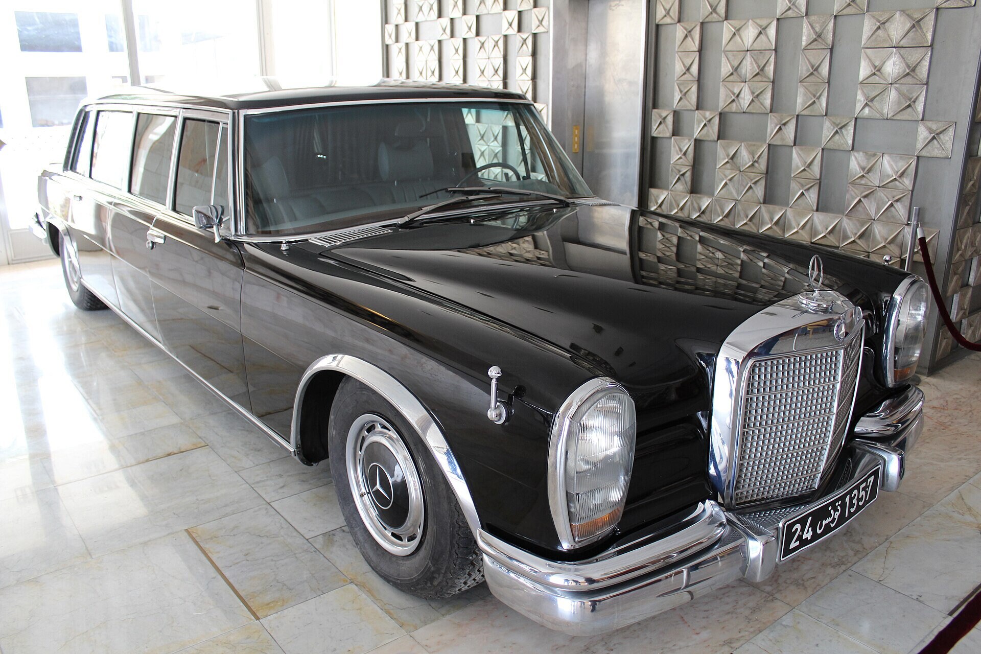 Vintage Blueprint Art: Mercedes-benz 600 Six-door Pullman - W100 - Etsy