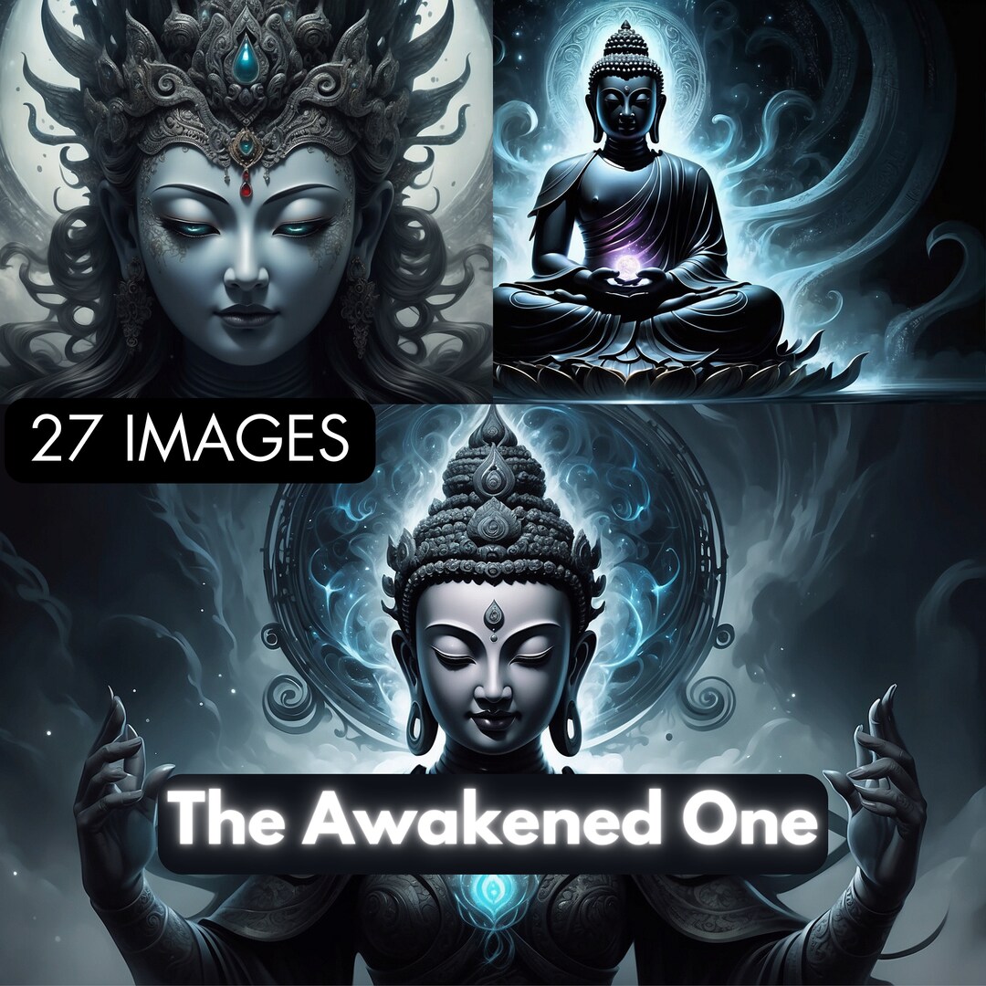 The Awakened One Buddha Buddhism Wall Art Digital Image Download ...