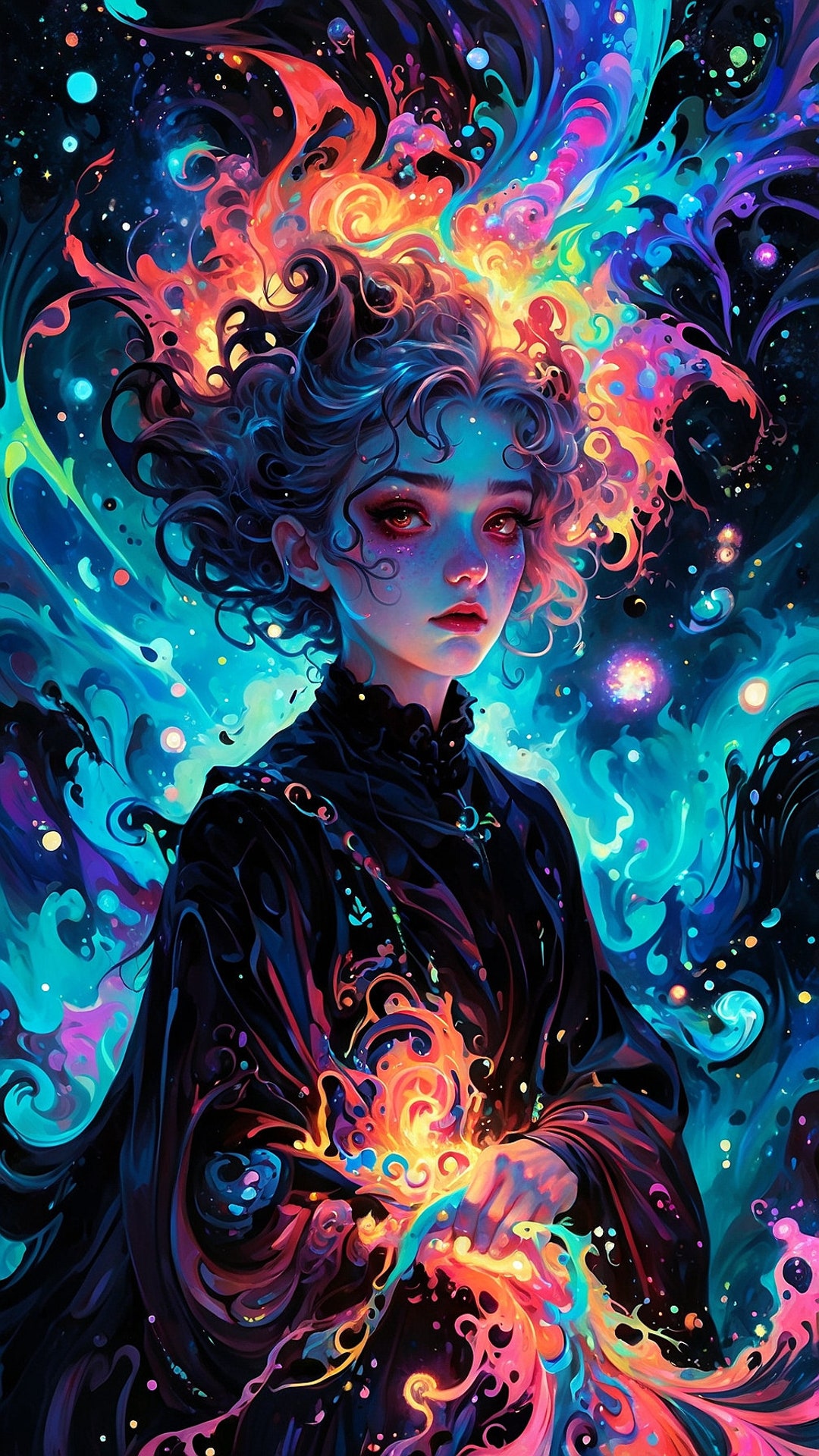 Calm Through Chaos Nightmare Series by Aitonomous Vinent Van Gogh Style ...