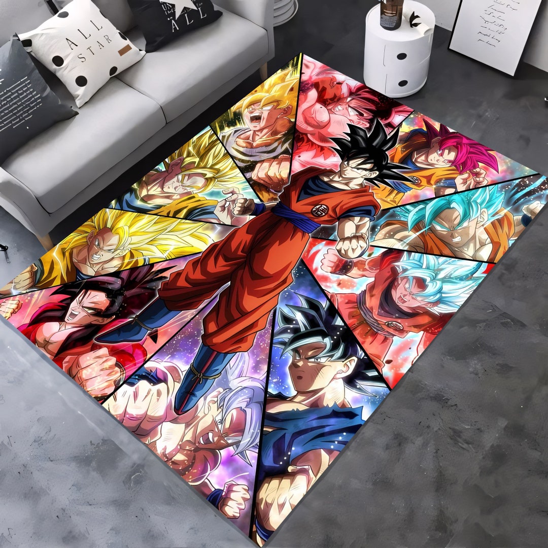 Manga Rug, Anime Rug for Bedroom, Anime Z Rug, Anime Fan Rug ...