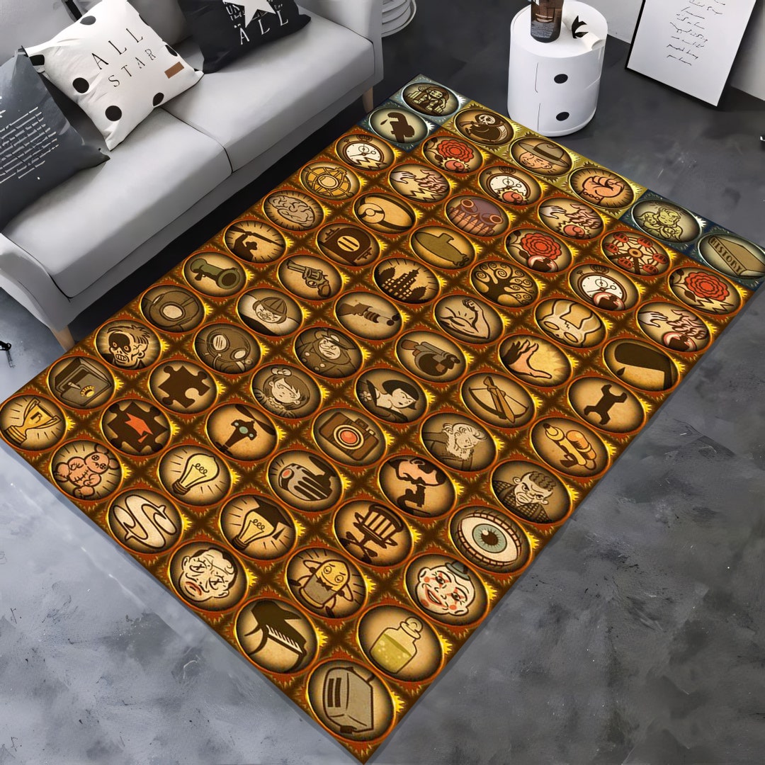 Fallout Rug, Fall Out Rug, Video Game Rug, Game Rug, Home Decor, Movie ...