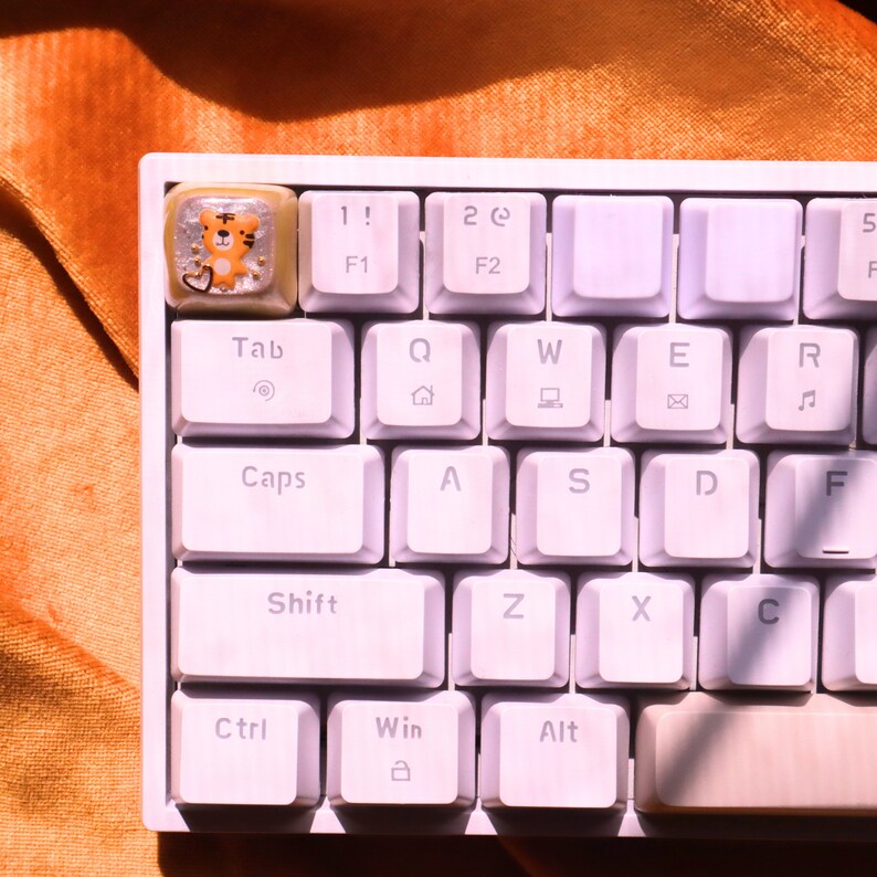 Handmade Resin Keycaps, Custom Artisan Keycap Set, Unique Gaming ...