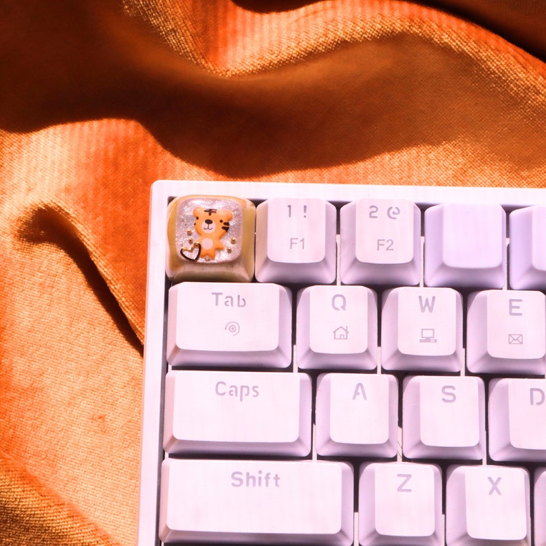 Handmade Resin Keycaps, Custom Artisan Keycap Set, Unique Gaming ...