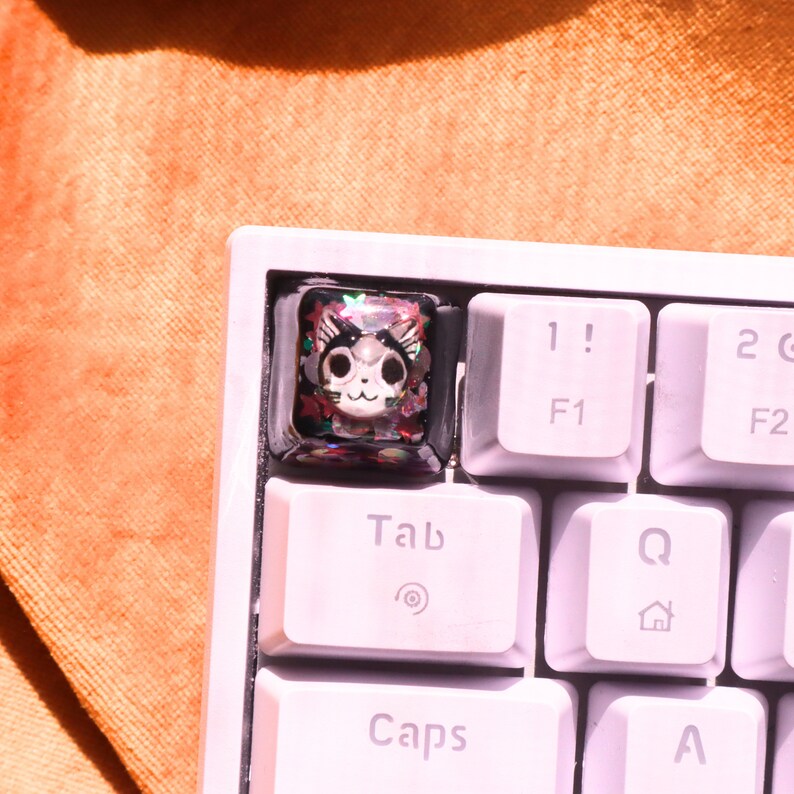 Handmade Resin Keycaps, Custom Artisan Keycap Set, Unique Gaming ...