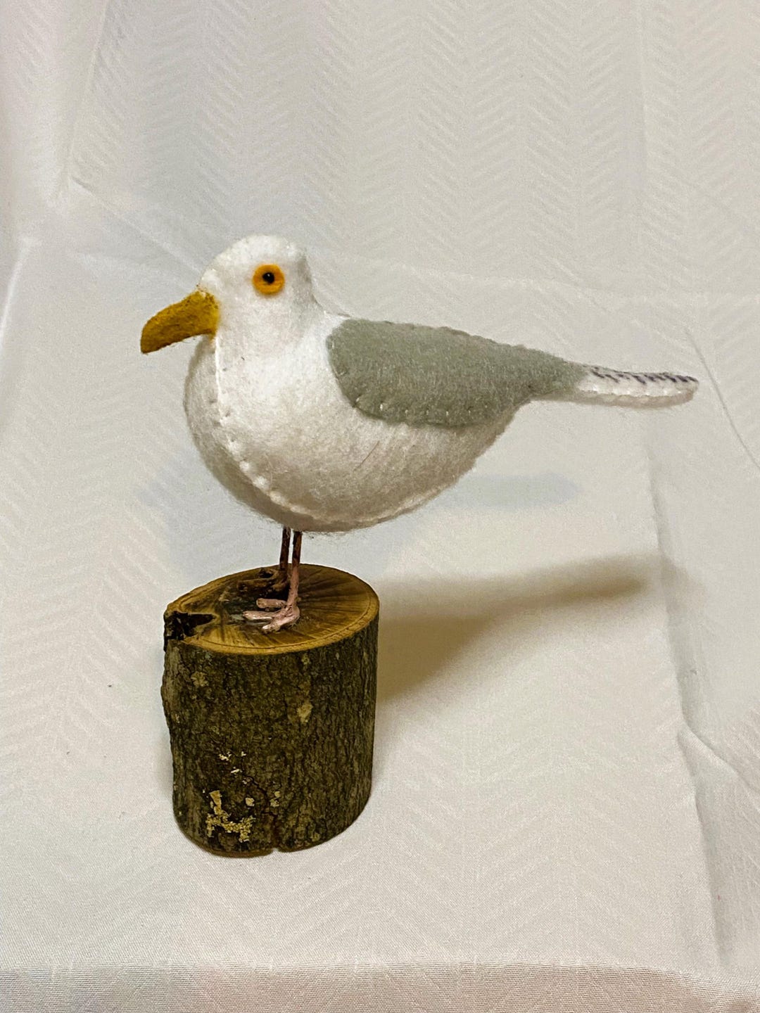 Seagull Bird Handmade Felt Ornament - Etsy