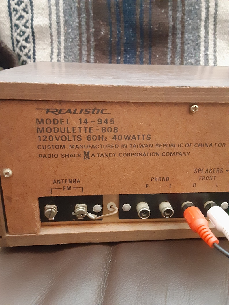 Tested and Working Vintage Realistic Modulette 808 14-945 8 Track ...