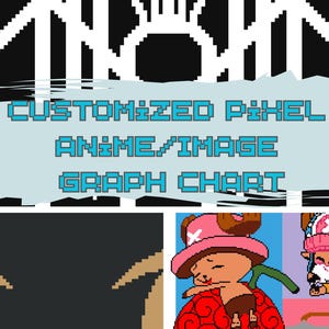 Custom Anime Pixel Graph Chart for Crochet (PDF Pattern) - Etsy