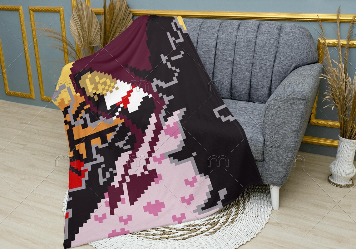 Anime Crochet Pattern: One Piece Graphgan Tapestry Pixel Graph Chart ...