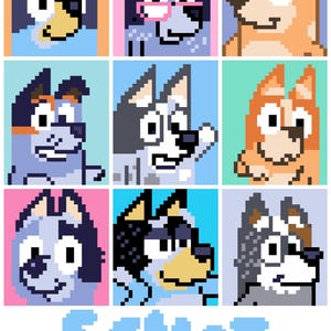 Custom Anime Pixel Graph Chart for Crochet (PDF Pattern) - Etsy