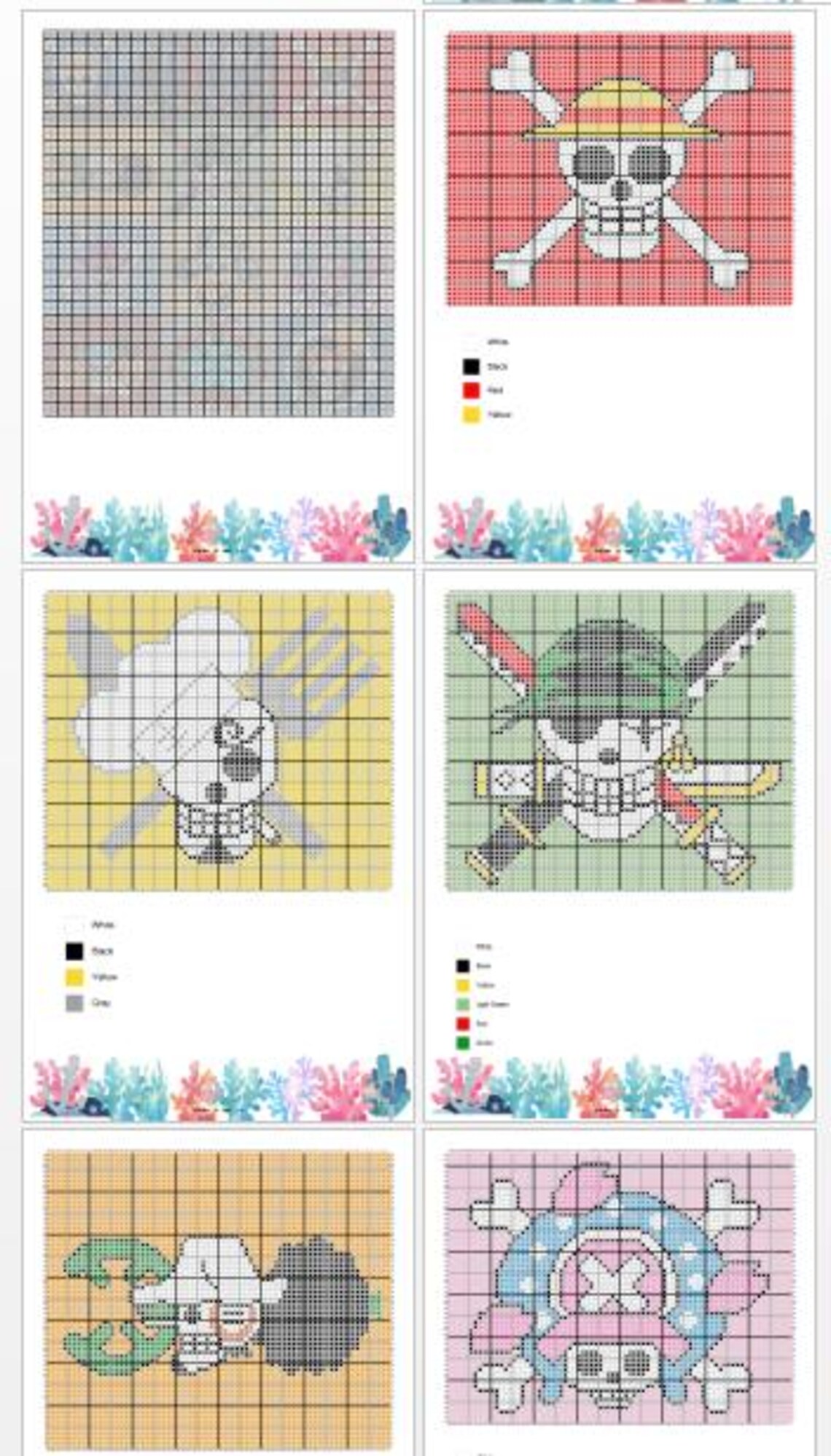 One Piece Blanket Crochet Pattern One Piece Tapestry Crochet Pattern ...