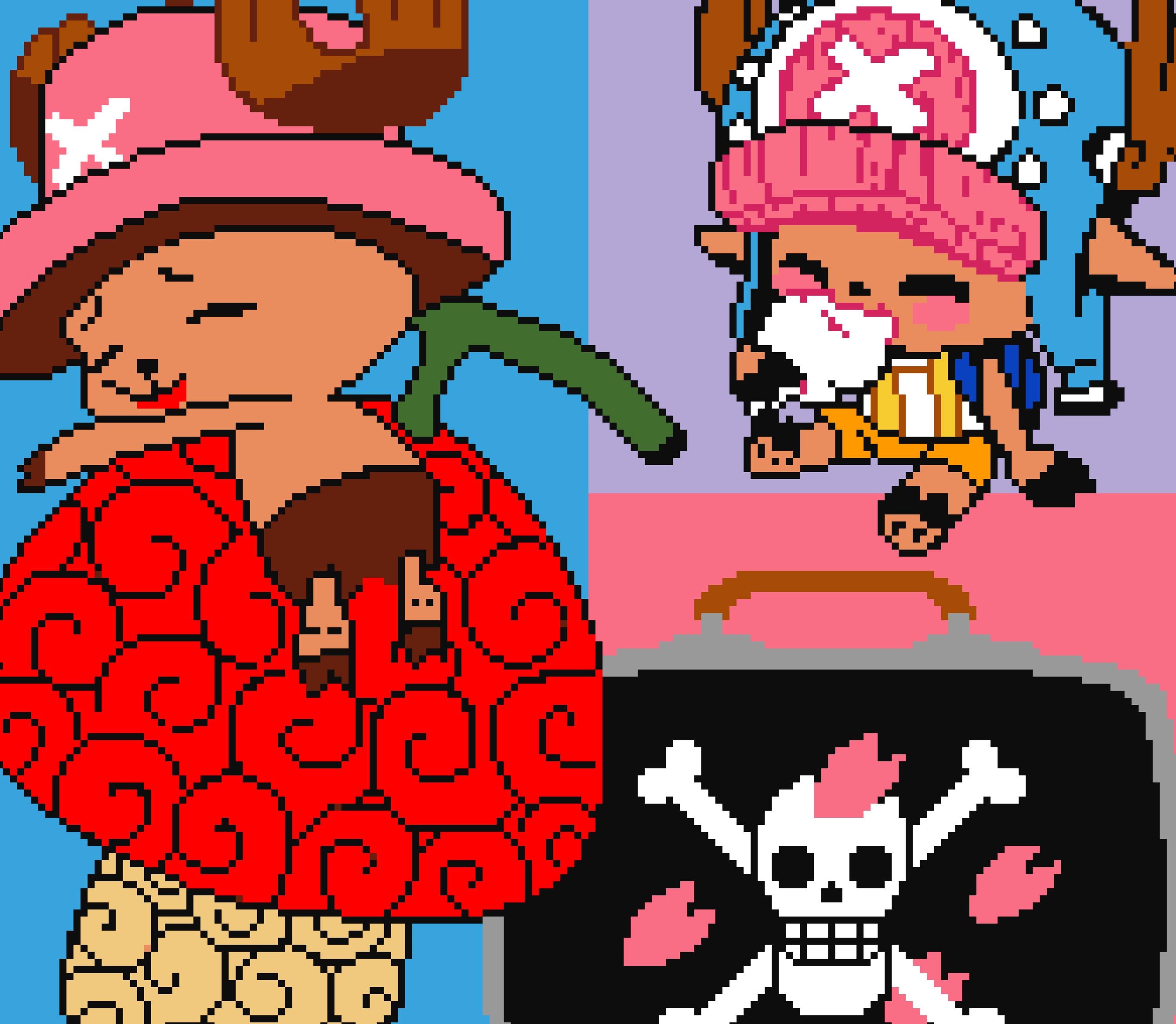 Chopper Blanket One Piece Anime Chopper Crochet Pattern C2C SC Chopper ...
