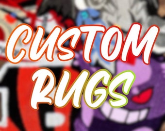 Custom Tufted Anime Rugs, Custom Tufted Sports Rugs, Custom Tufted Logo ...