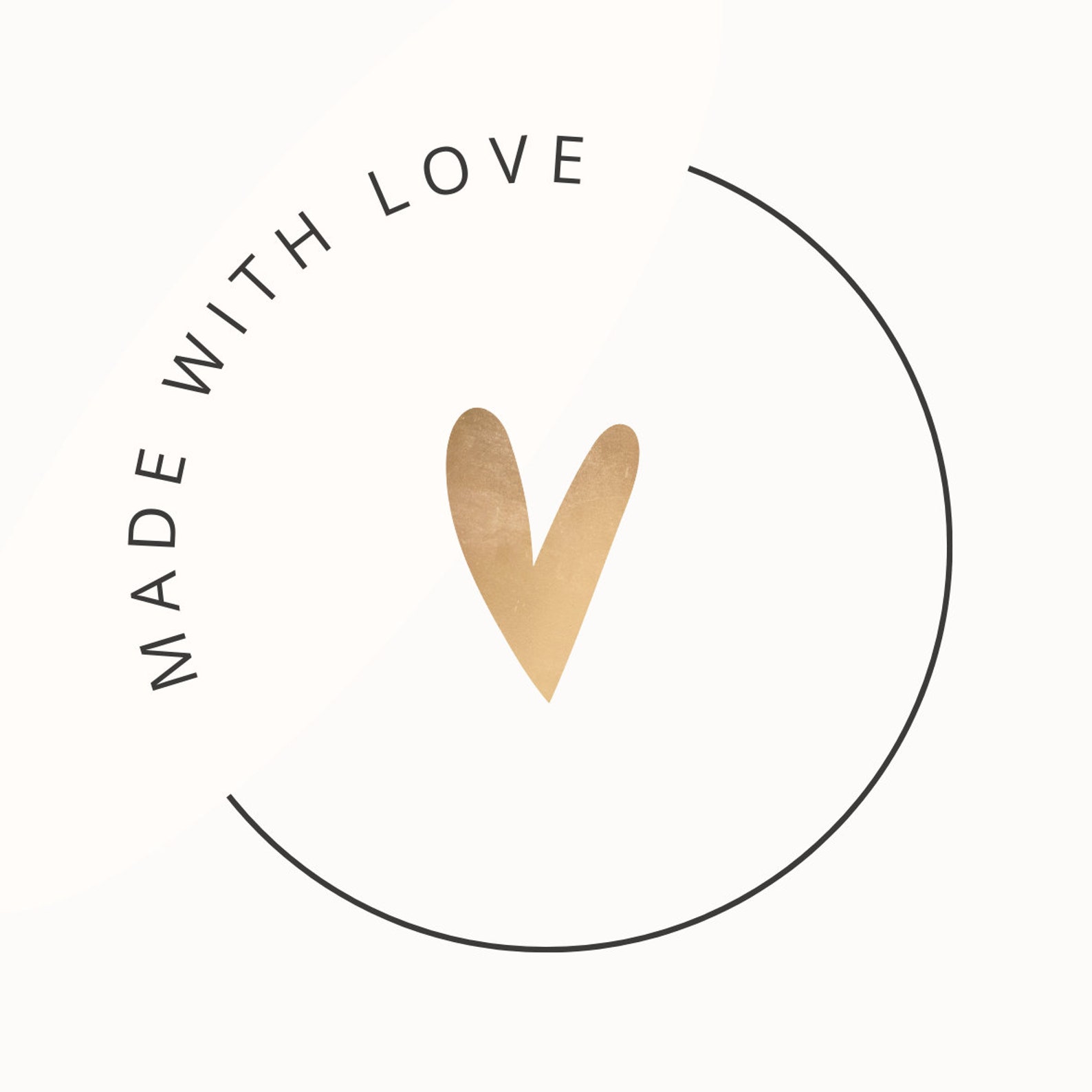 Circular Thank You Templates - Etsy