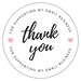 Circular Thank You Templates - Etsy