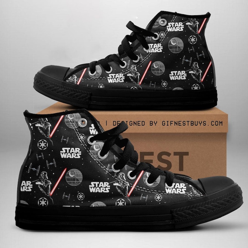 Movie High Top Shoes - Etsy UK