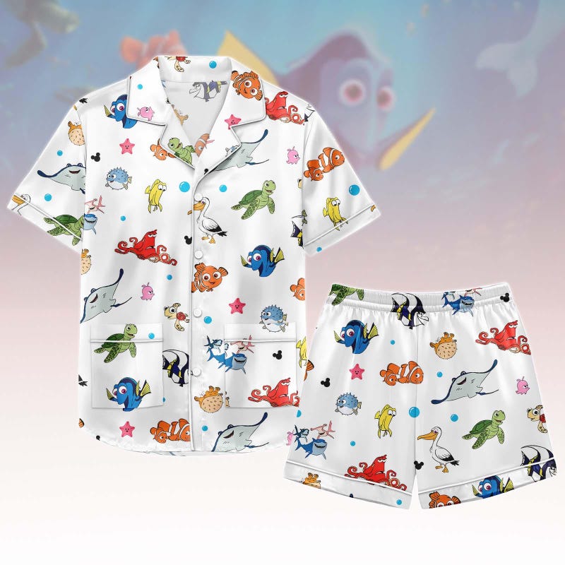 Nemo Pajamas - Etsy