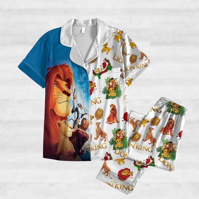 Lion King Pajamas - Etsy