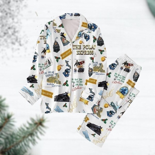Polar Express Pajamas - Etsy
