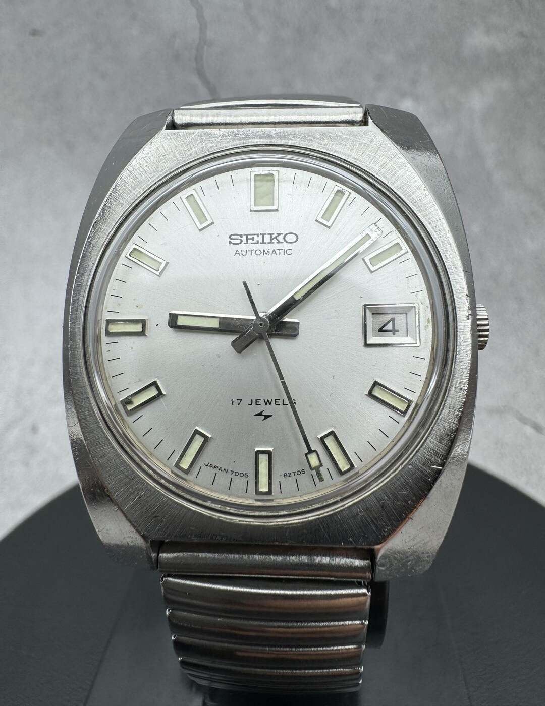 Men's Seiko Automatic 17 Jewels 7005 8160-P Watch Vintage, Working. - Etsy