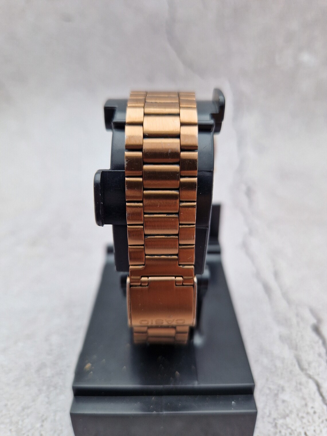 Casio Illuminator Rose Gold Tone Digital 35mm Men's Watch 3294-B640W - Etsy