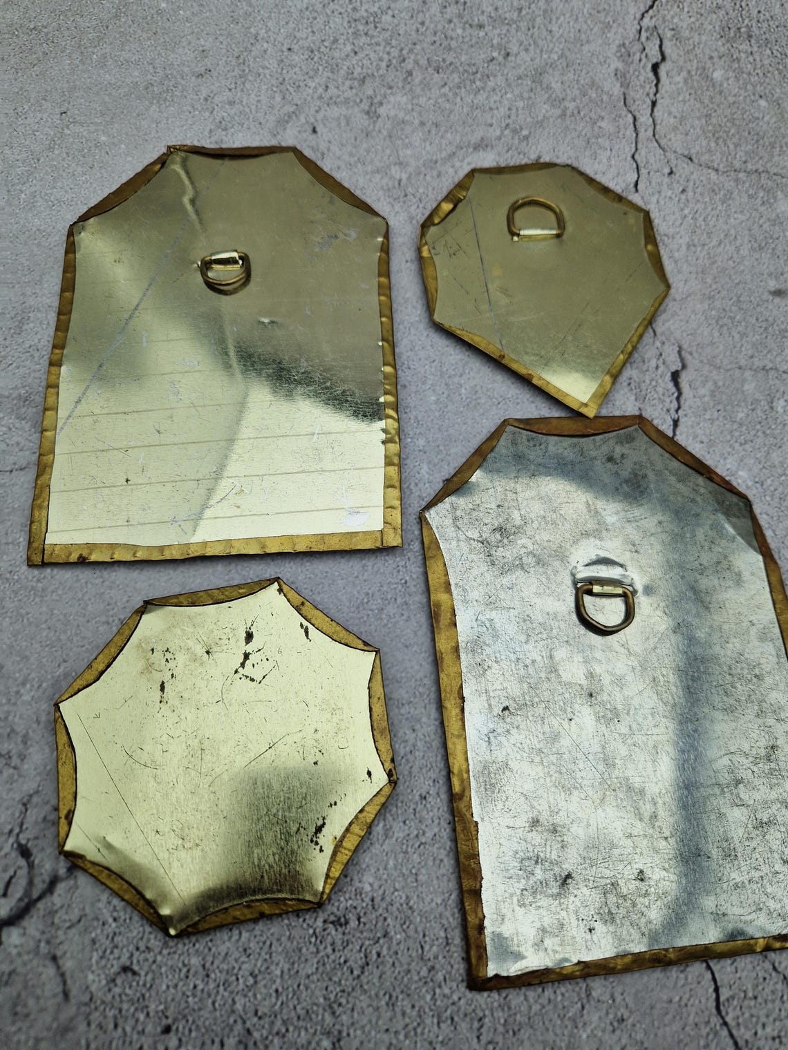 Moroccan Handmade Wall Mirror, Decorative Mirror, Vintage Mirror. Set ...