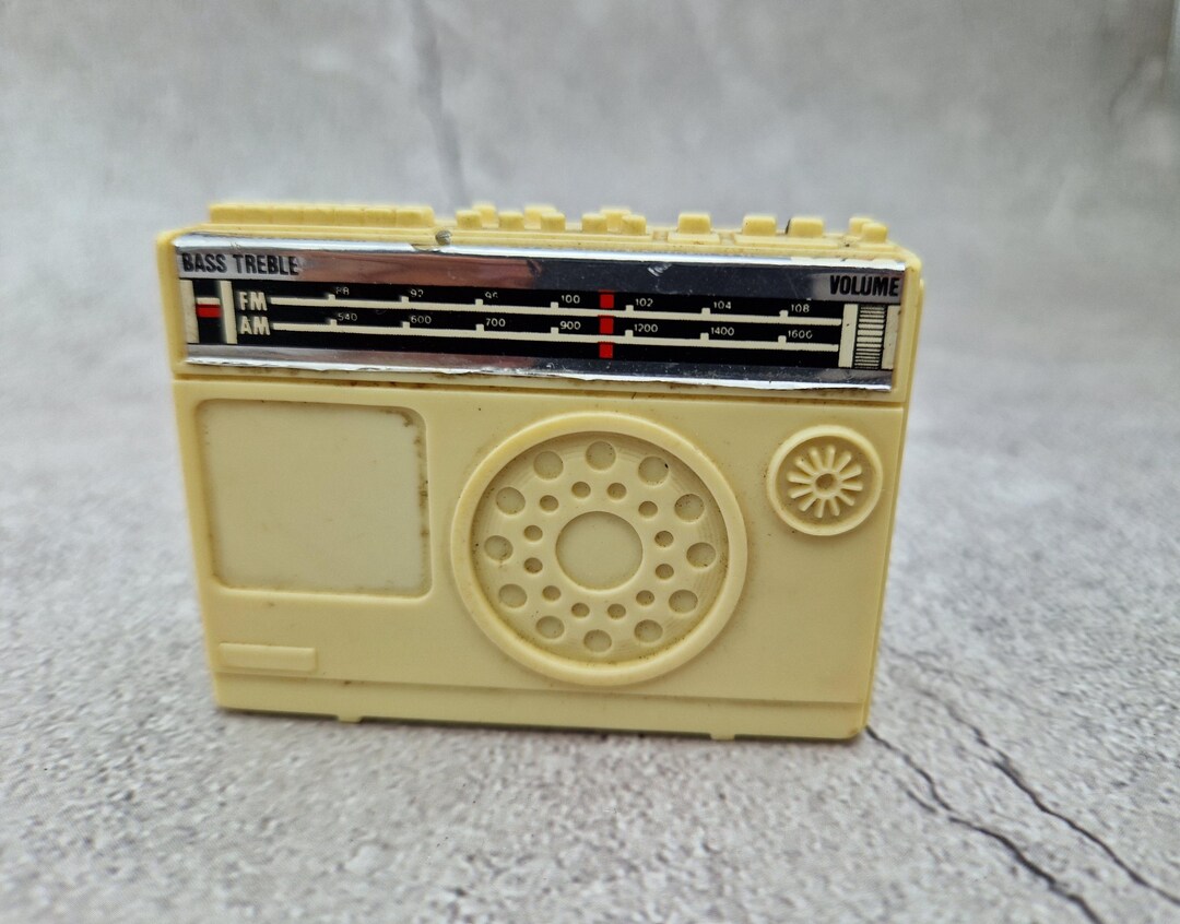 Music Box, Vintage Mini Radio, Wind-up Key. Works With, Musical ...