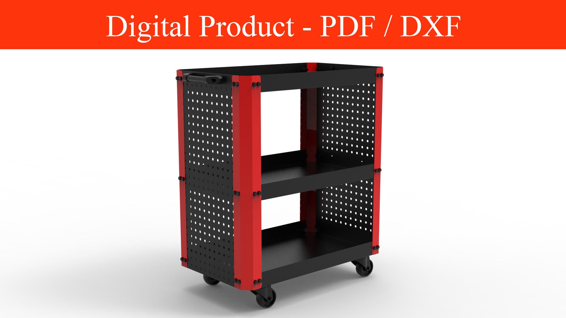 Tool Cart - Tool Organizer Plan DXF PDF - Etsy