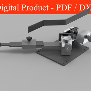 Sheet Metal Bender - Plan DXF PDF - Etsy