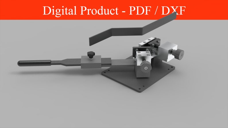 Sheet Metal Bender - Plan DXF PDF - Etsy