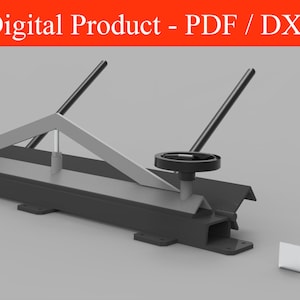 Sheet Metal Bender - Plan PDF - Etsy