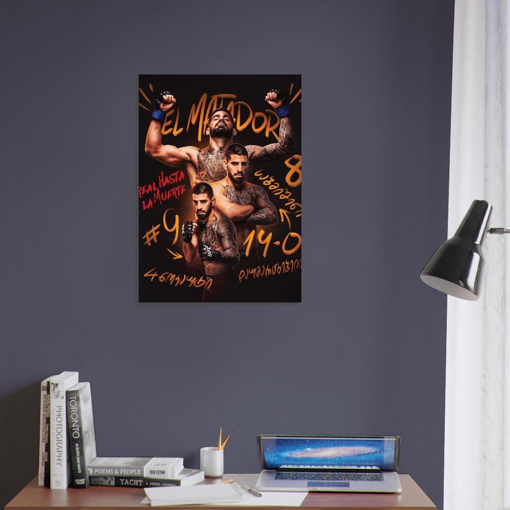 Ilia Topuria Poster - Etsy