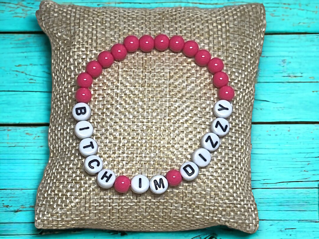 Im Dizzy Dysautonomia / POTS Humor Awareness Handcrafted Bracelet ...