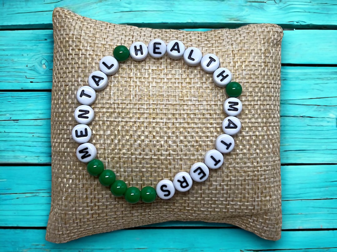 Mental Health Matters Bracelet • Mental Health Awareness Jewelry ...