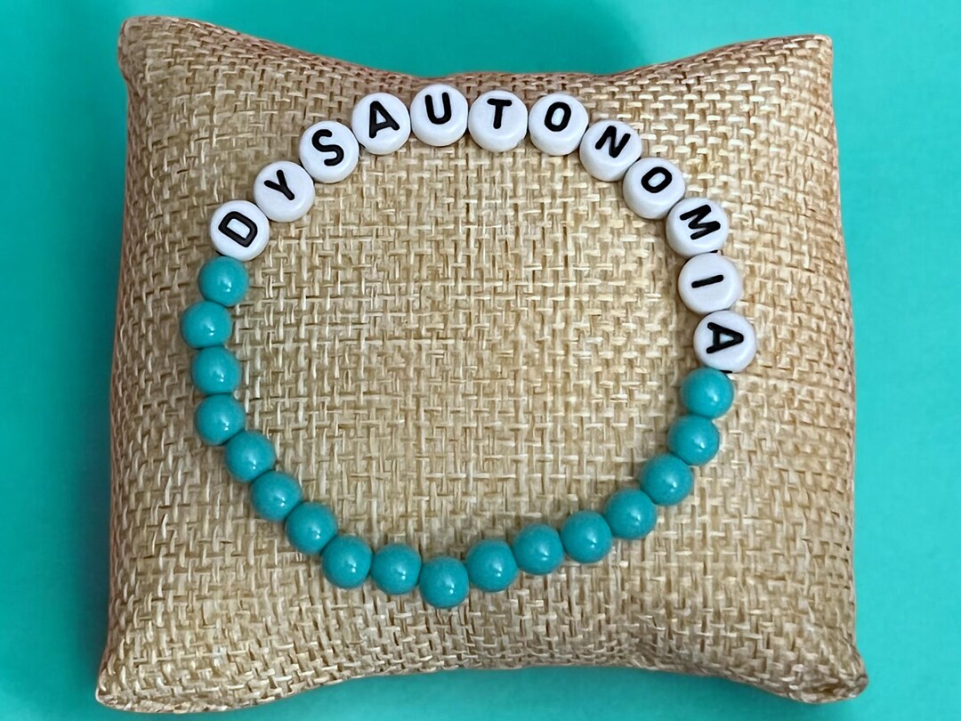 Dysautonomia POTS Awareness Bracelet Chronic Illness Autoimmune Rare ...