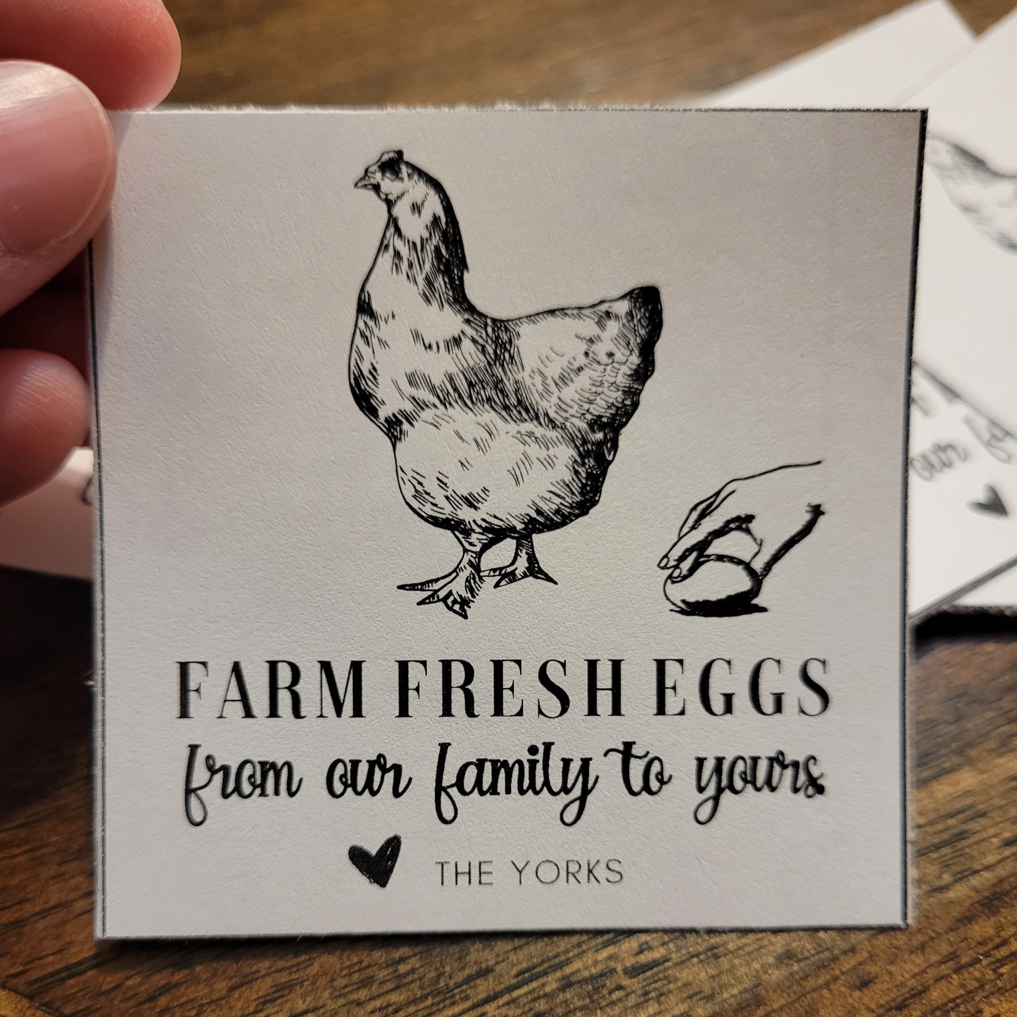Egg Carton Labels Personalized Farm Fresh Eggs Label Vintage Chicken ...