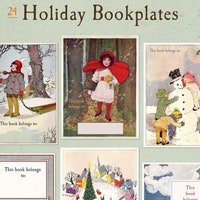 Custom Bookplates - Personalized Gingerbread Cookie Holiday Stickers ...