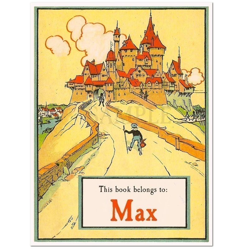 Bookplates - Etsy