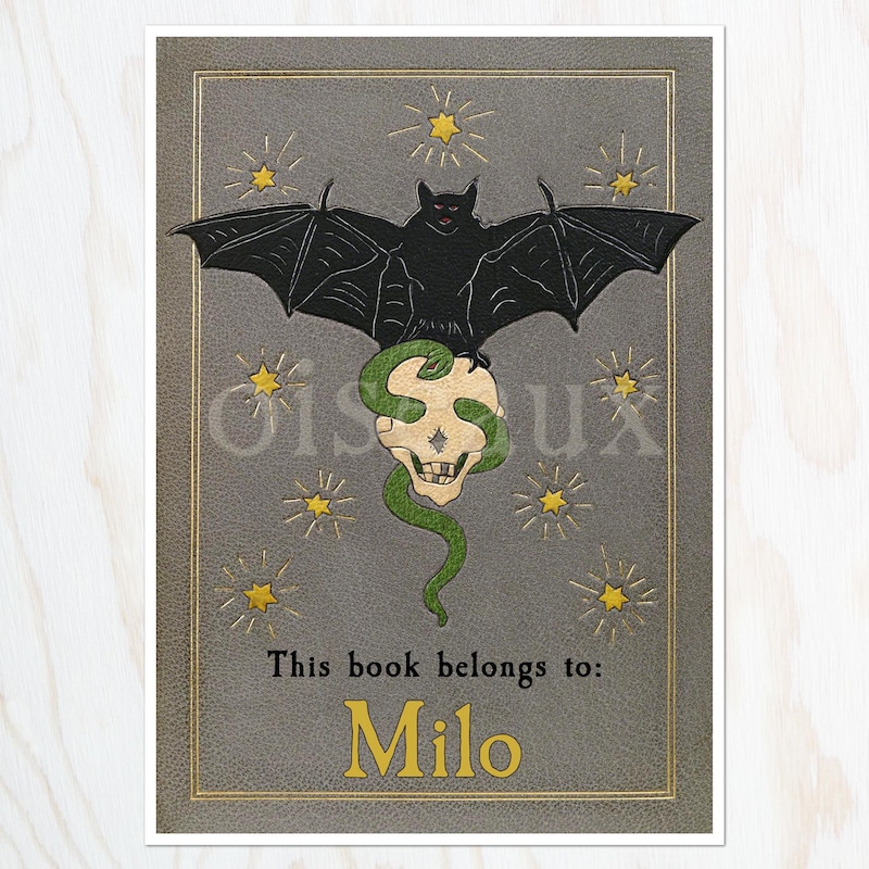 Book Embosser Occult - Etsy