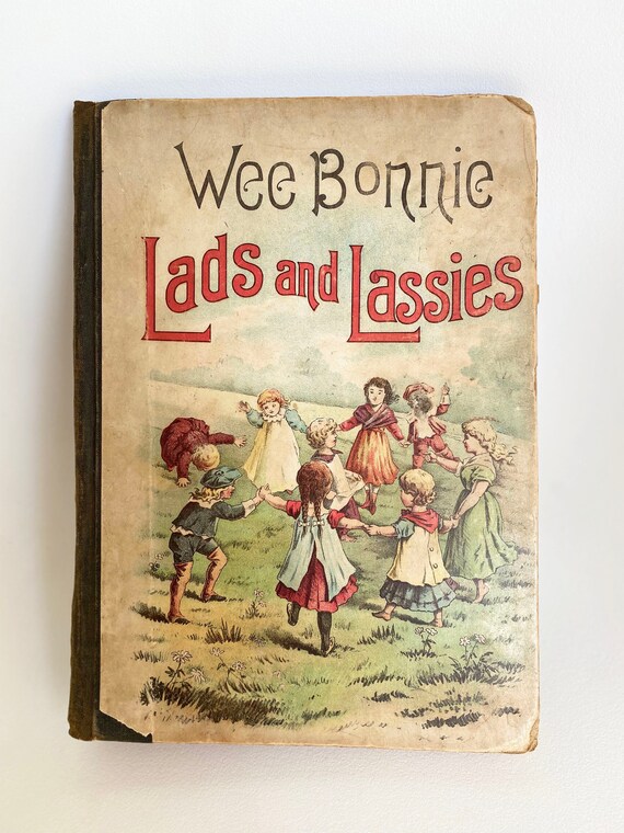 Wee Bonny Lads and Lassies VERY RARE Vintage Children's - Etsy