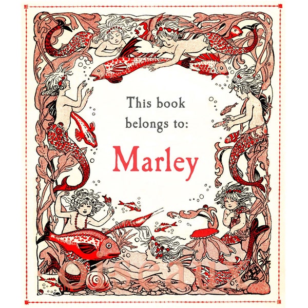 Childrens Bookplates - Etsy