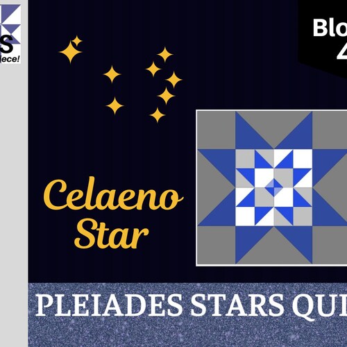Merope Star Block Pleiades Quilt Pattern Adaption Paper - Etsy