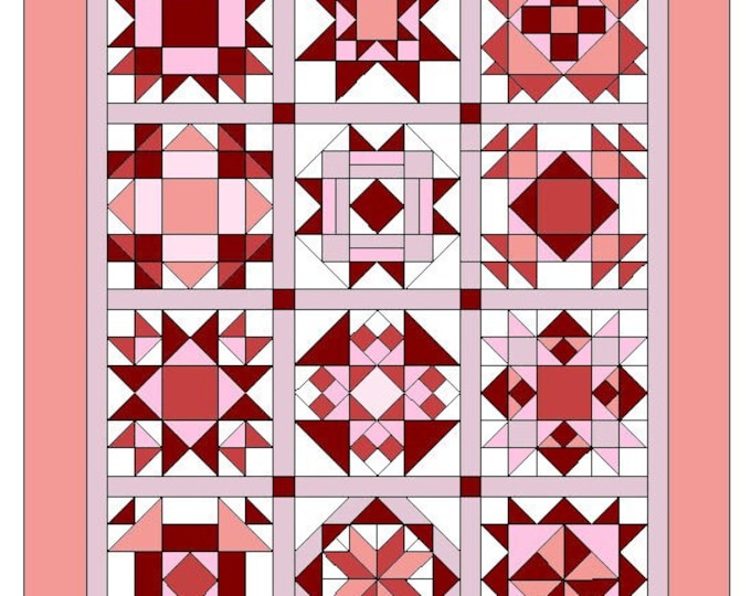 Dear Jen by Jen Kingwell Sampler Quilt Pattern - Etsy