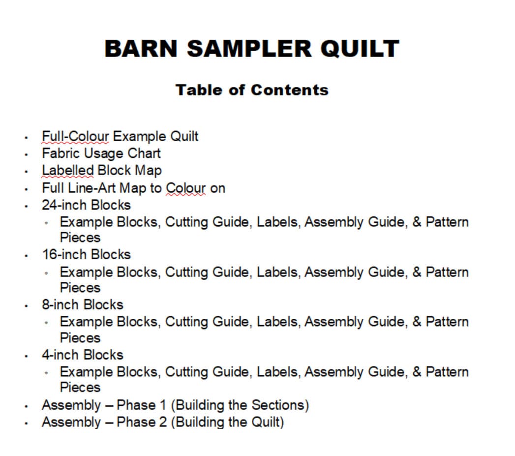 Barn Star Sampler Quilt Pattern Adaption QUILT ALONG Booklet - Etsy