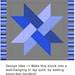 Merope Star Block - Pleiades Quilt Pattern Adaption - Paper Pieced ...