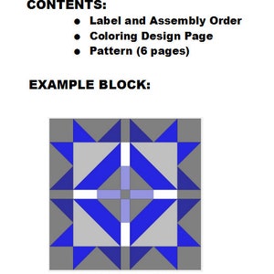 Maia Star Block - Pleiades Quilt Pattern Adaption - Paper Pieced Blocks ...