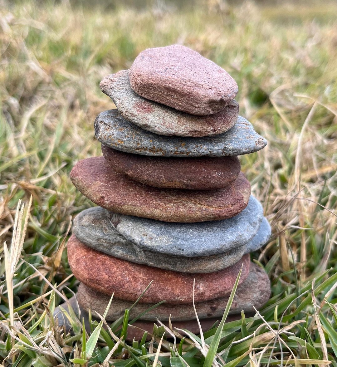 Flat Slate Pebbles From Mountain Stream for Resin Mosaic Art Projects ...