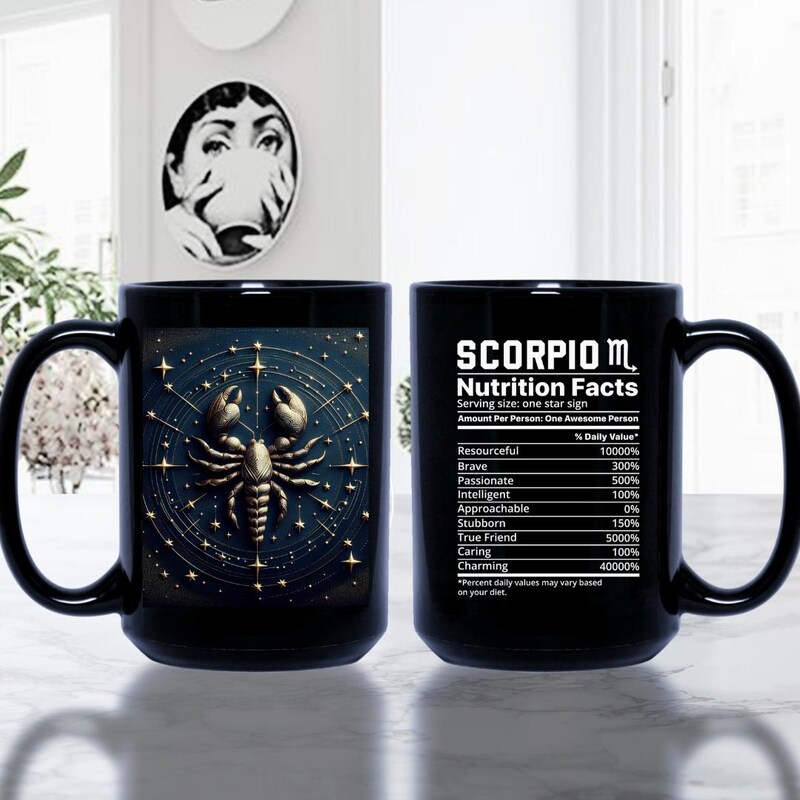 Scorpio Mug - Etsy