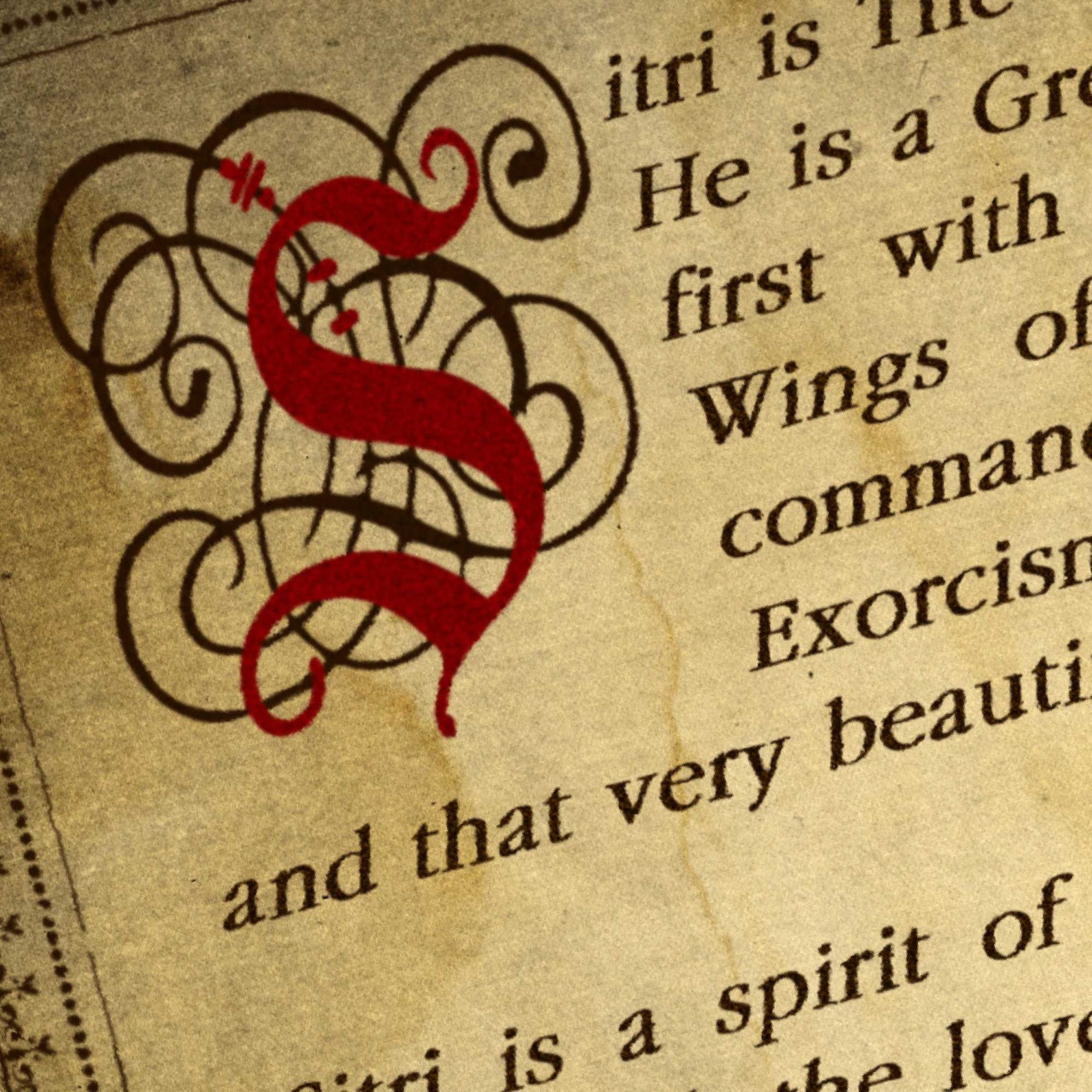 Sitri Demon Printable Dark Art Ars Goetia Grimoire. Seals Description ...