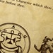 Agares Demon Printable Dark Art Ars Goetia Grimoire. Seals Description ...